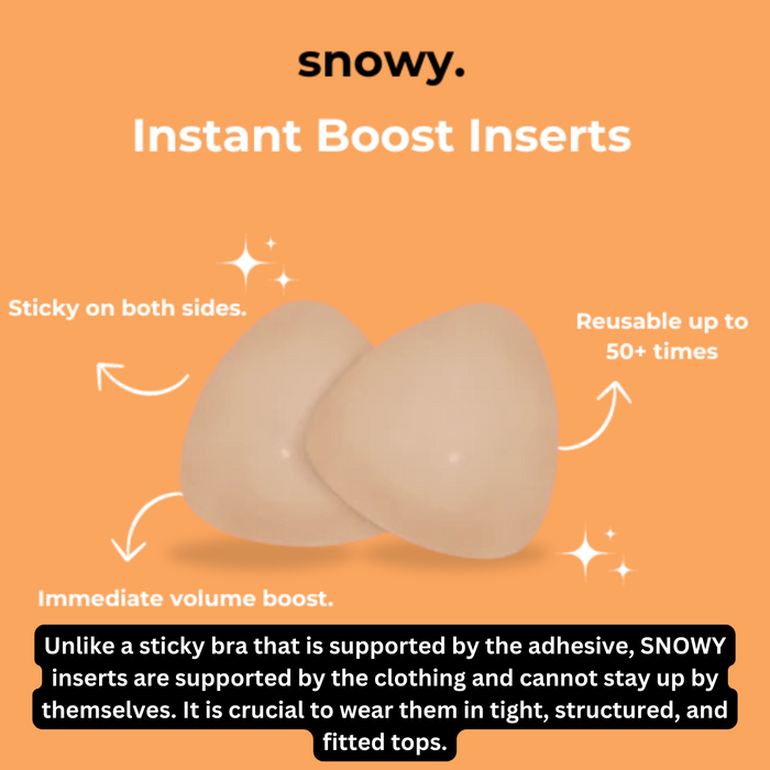 SNOWY Sticky Inserts - Instant Boost Sticky Inserts by SNOWY – Snowy Care